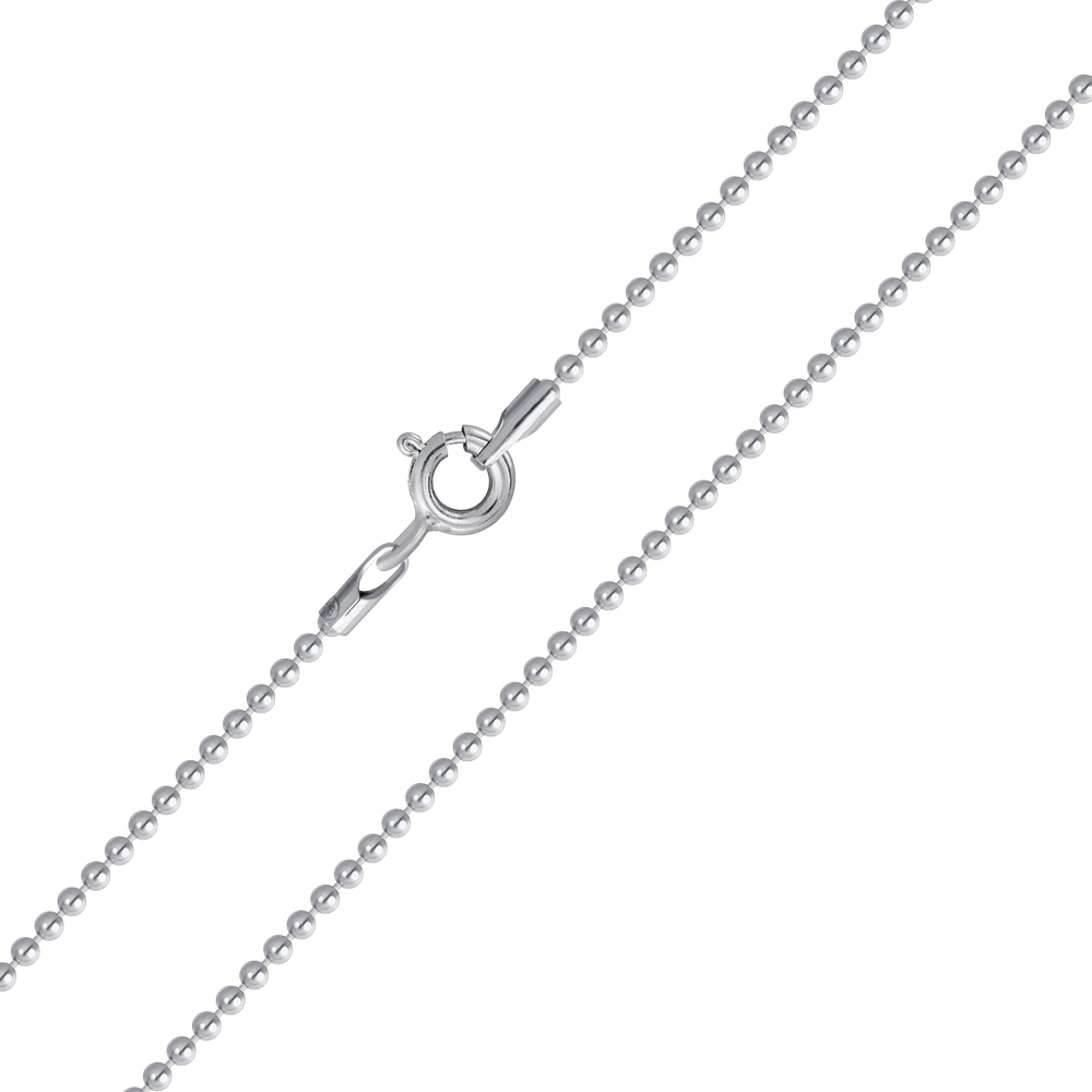 Silver JD | 50cm Sterling Silver Ball Chain – JD3532