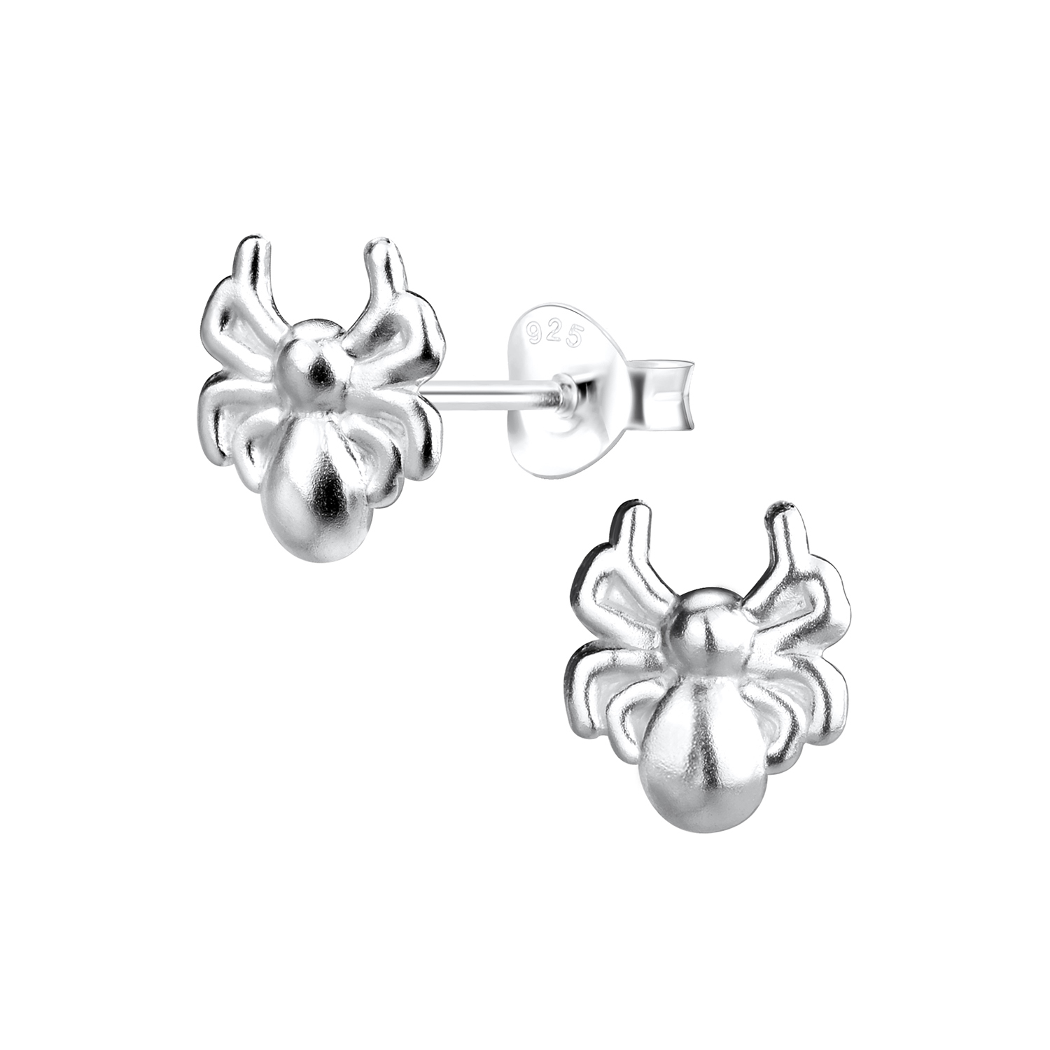 Silver JD | Sterling Silver Spider Ear Studs – JD13369