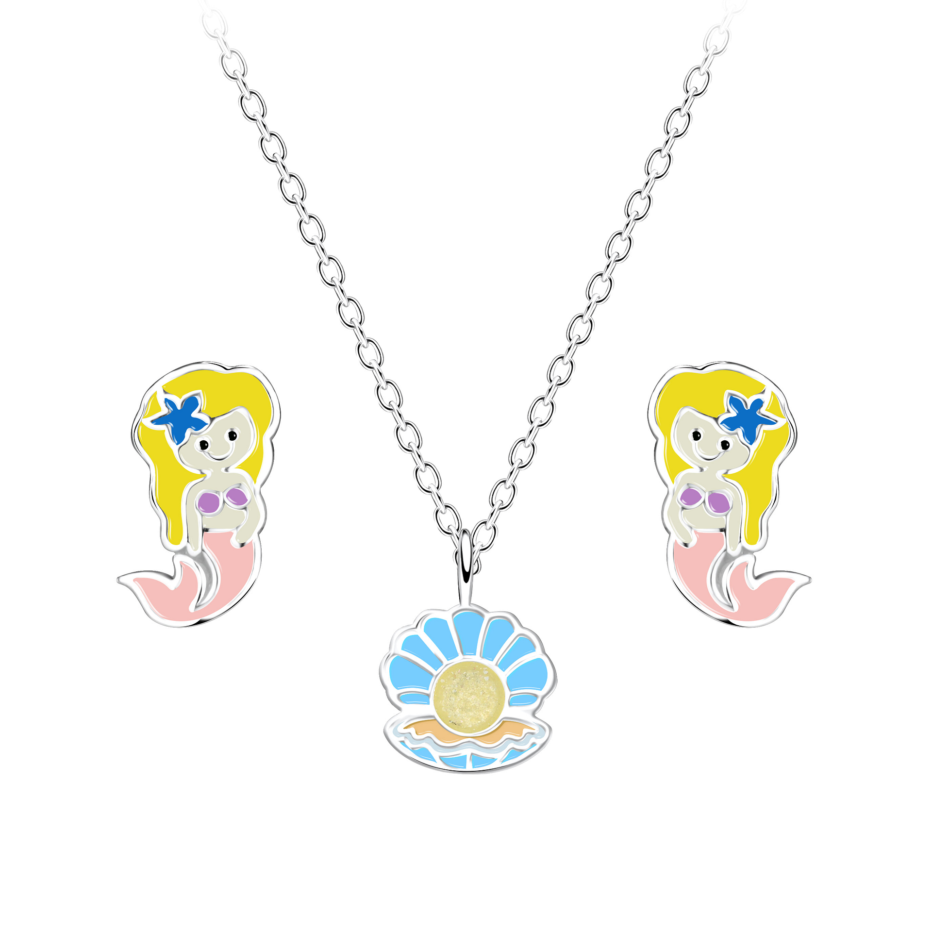 Silver JD - Children Jewellery Sets
