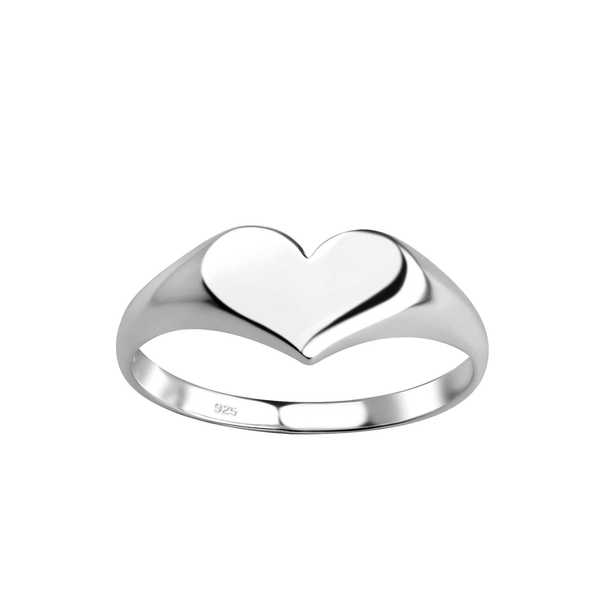 Silver JD | Sterling Silver Heart Ring – JD19247