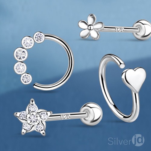 Silver JD UK - Exclusive Wholesale Silver Body Jewellery Collection