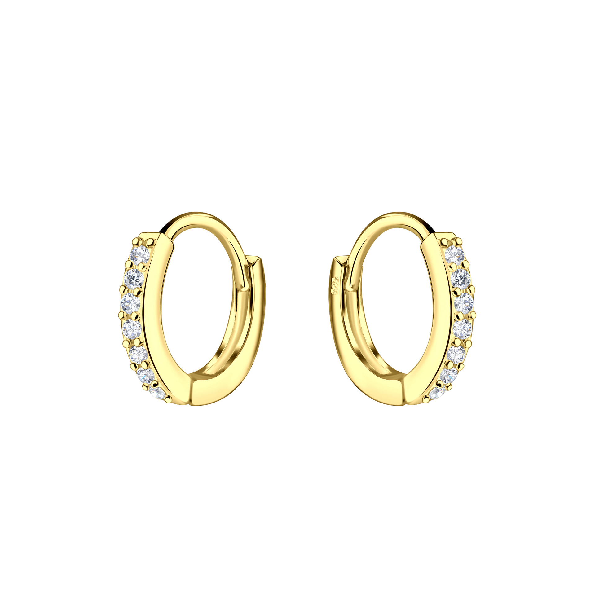 Silver JD - Sterling Silver Huggie Ear Hoops Exclusive Wholesaler in UK