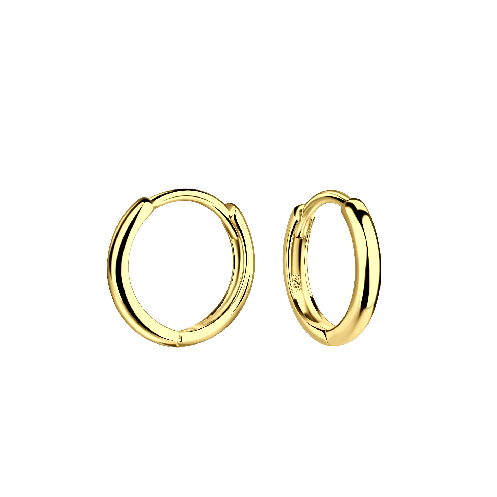 Silver JD - Sterling Silver Huggie Ear Hoops Exclusive Wholesaler in UK